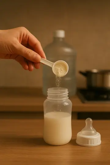 √ Panduan Aman Membuat Susu Formula Bayi dengan Air Mineral Galon ...